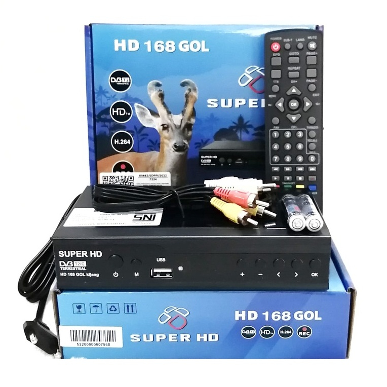 Jual SET TOP BOX STB DVB T2 SUPER HD | Shopee Indonesia