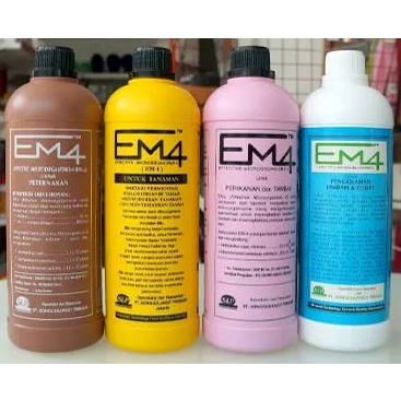 Jual Pupuk Cair EM4 Perikanan (Pink) | Peternakan(Kuning) | Perikanan ...