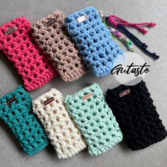 Jual JULY PHONEBAG KNIT (tas handphone handmade wanita) | Shopee Indonesia