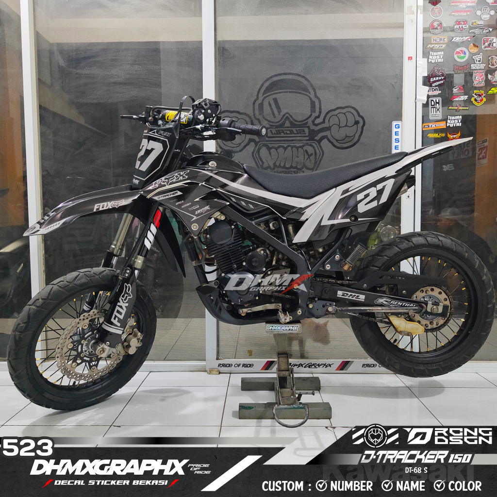 Jual DHMX Decal Sticker D Tracker D-Tracker 150 (DT-68 S) | Shopee ...