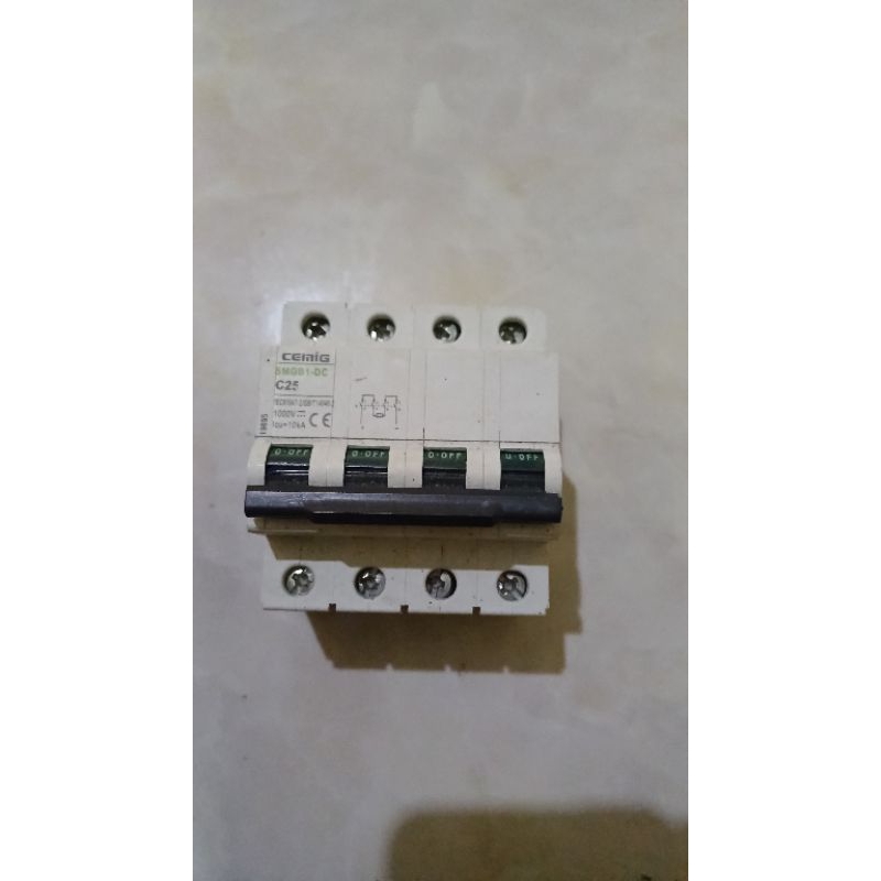 Jual mcb 4pole dc | Shopee Indonesia