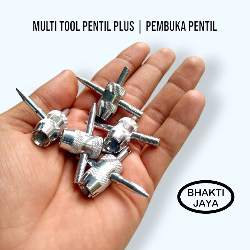 Jual Multi Tool Pentil Plus | Pembuka Pentil Ban Mobil / Motor 4 in 1 ...