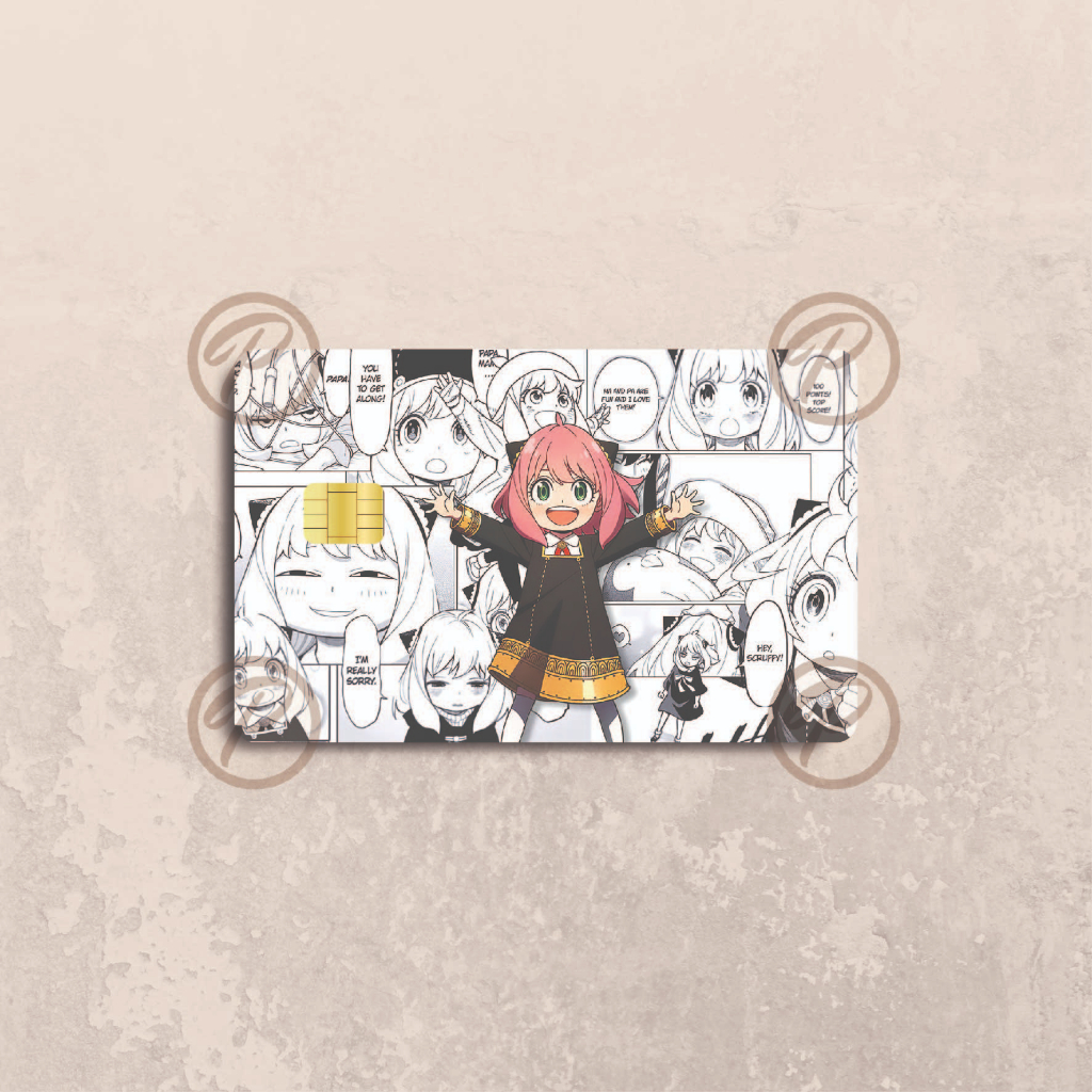 Jual C40 - ANYA - SPY X FAMILY - Card Cover Skin Sticker - PLIATA ...