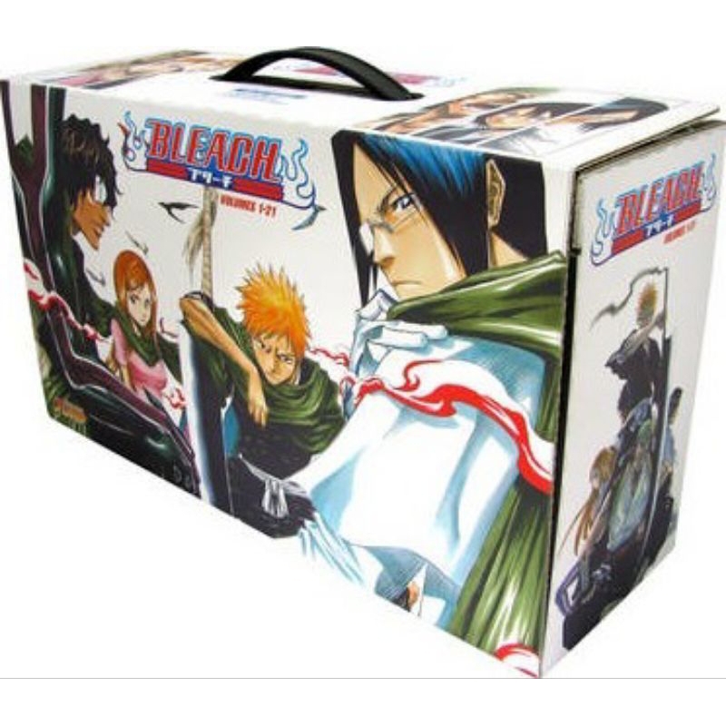 Jual Manga/Komik Bleach Box Set (Vol. 1-21) ORI by Tite Kubo | Shopee ...