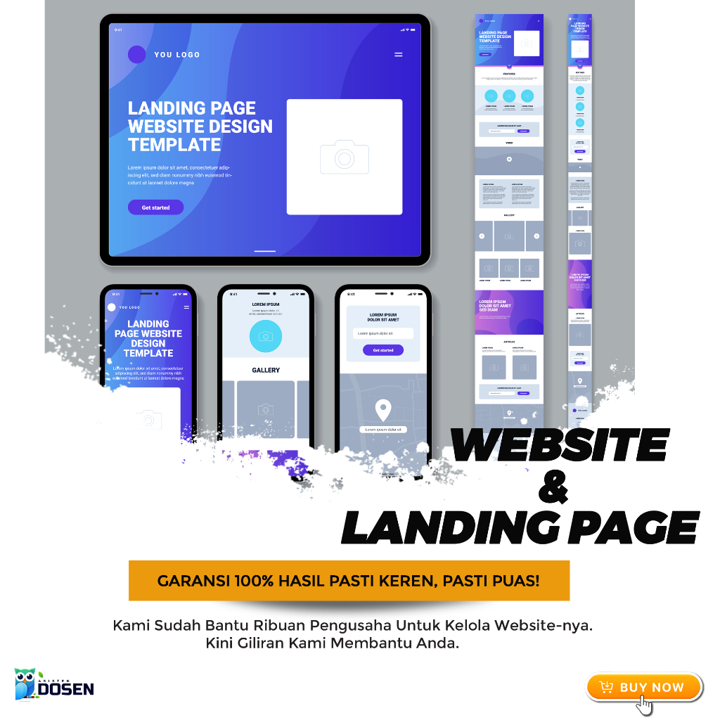 Jual Wordpress Landing Page Website Toko Online | Company Profile ...