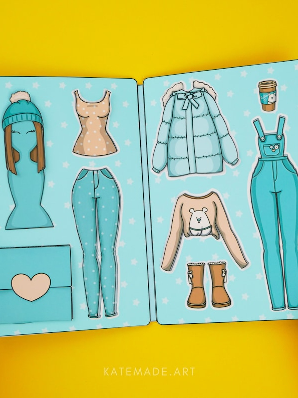 Jual Paper doll wardrobe edition / kostum paper doll / baju BP | Shopee ...