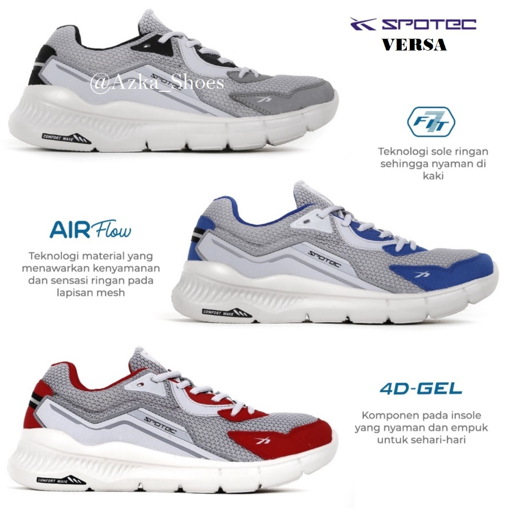 Jual SPOTEC VERSA | Sepatu Running | Sepatu Lari | Sepatu Original ...