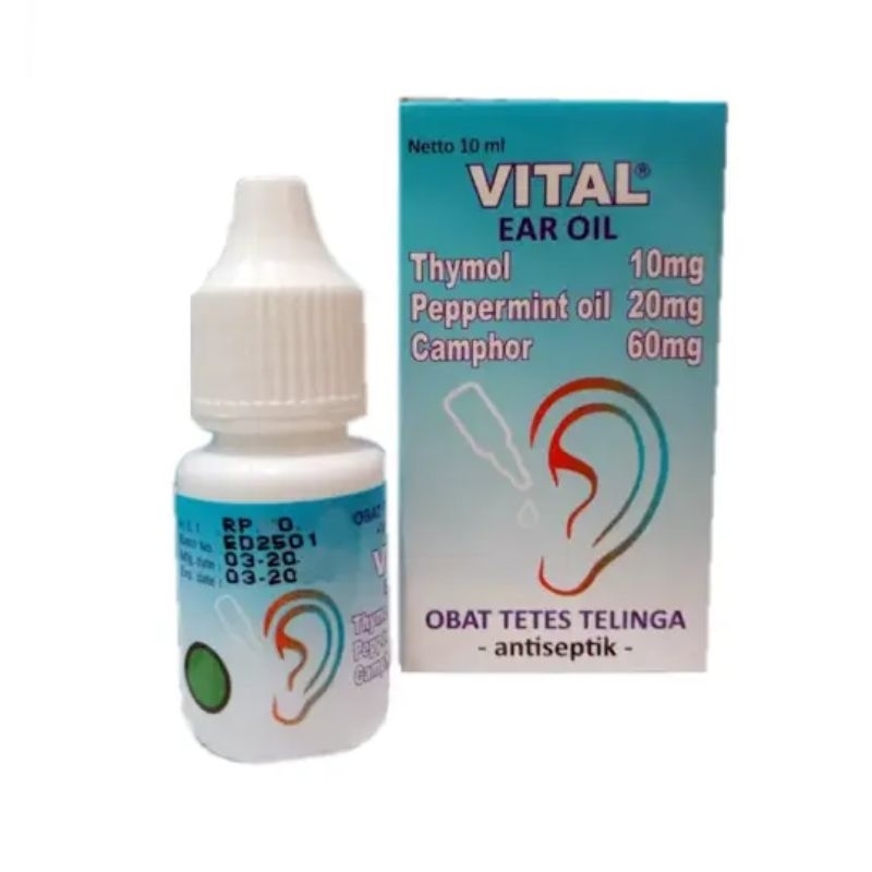 Jual VITAL EAR OIL 10ML (MEDIKON) | Shopee Indonesia