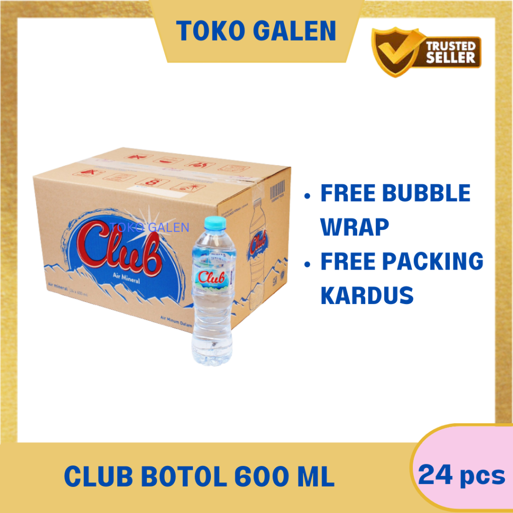 Jual CLUB BOTOL 600 ML (24 PCS) | Shopee Indonesia