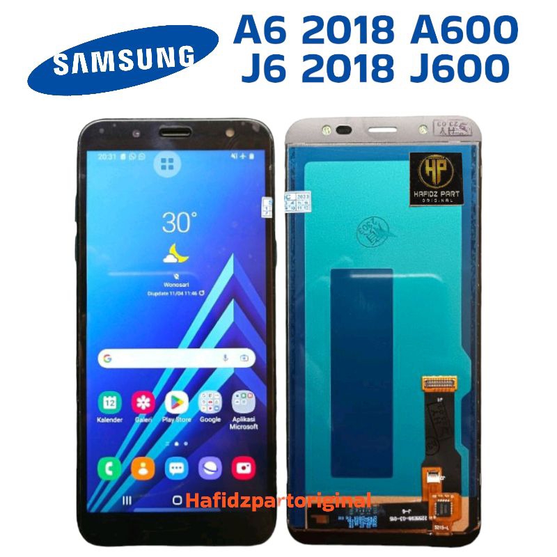 Jual Lcd Touchscreen Samsung A6 A600 J6 J600 INCELL FULLSET | Shopee Indonesia