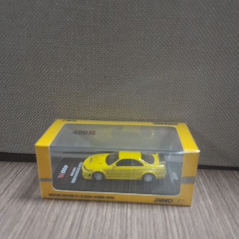 Jual inno 64 NISSAN SKYLINE GTR R33 NISMO 400R LIGHTING YELLOW | Shopee Indonesia