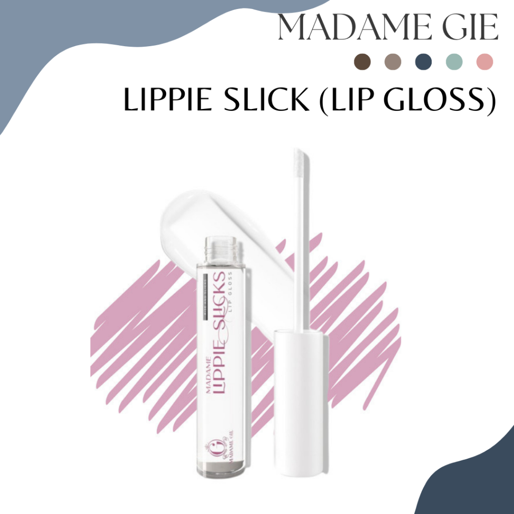Jual Madame Gie Madame Lippie Slicks | Lip Gloss Slick | Shopee Indonesia