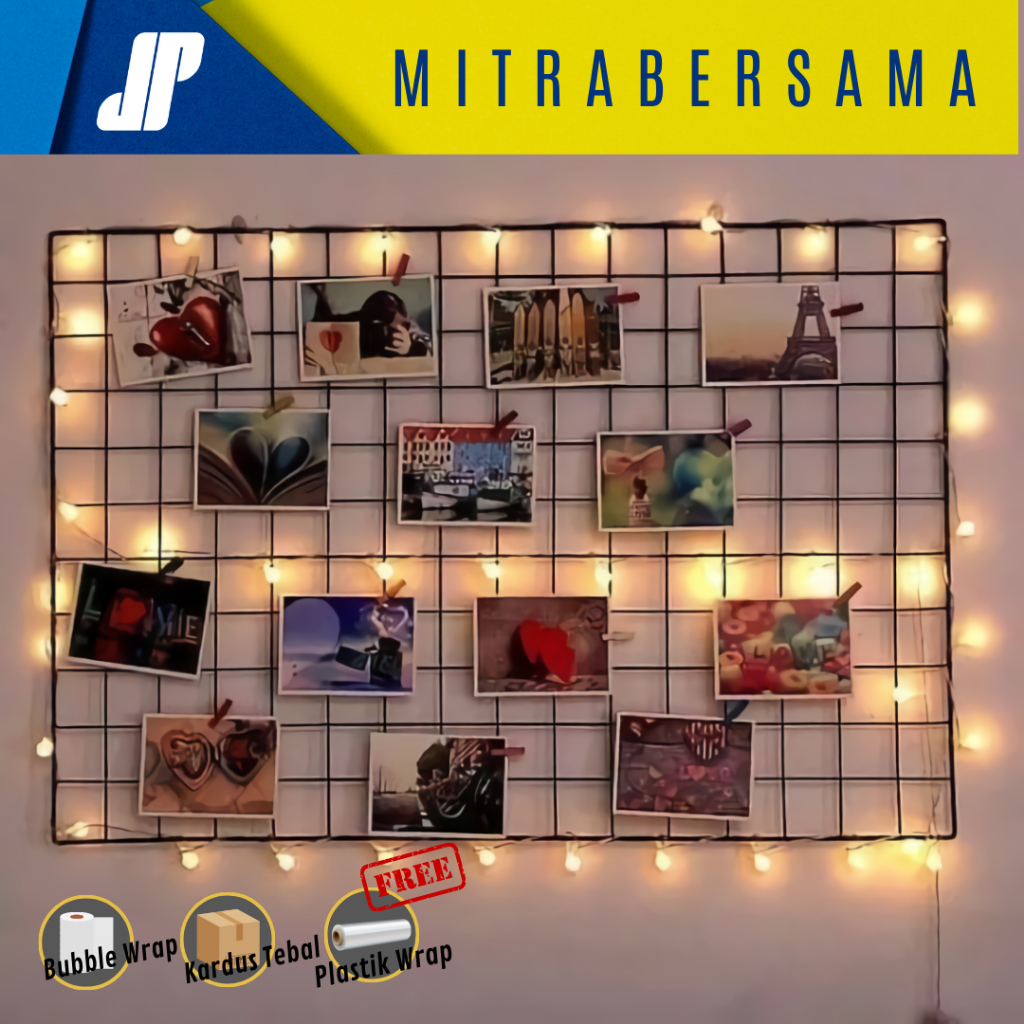 Jual HIJANG WALL GRID AESTHETIC 9 KOTAK HIASAN DINDING AESTHETIC ...