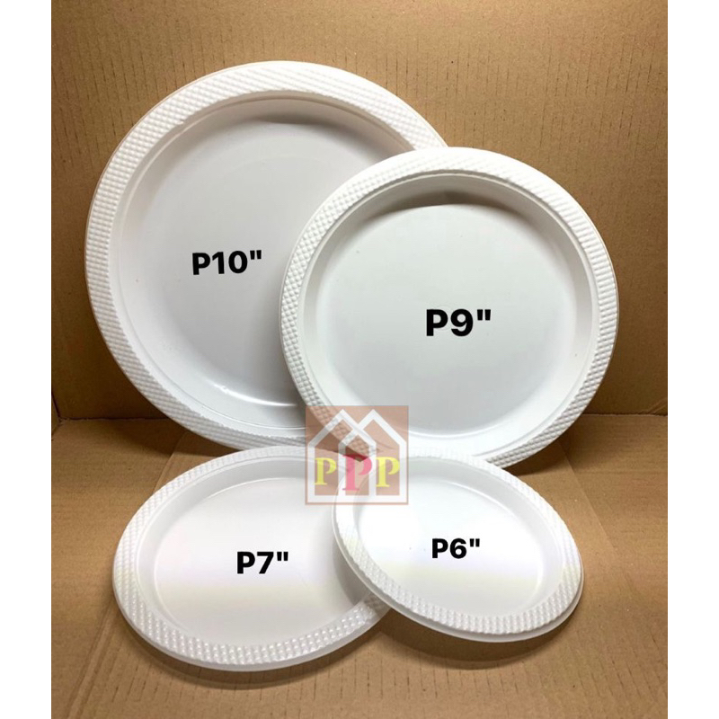 Jual ISI 50PCS - PIRING PLASTIK PIRING ACARA PIRING MAKAN PIRING PESTA ...