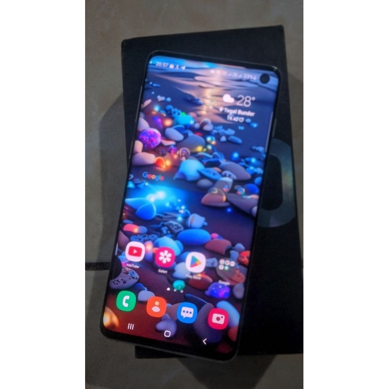 Jual Samsung Galaxy S10 ram 8/128 Dual sim minus tompel kecil aja ...