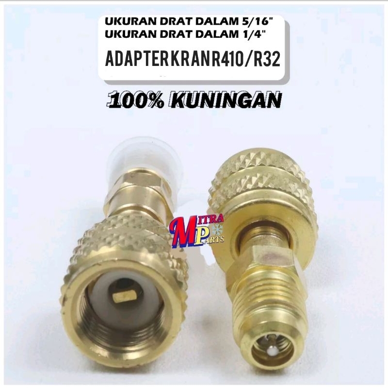Jual ADAPTER KRAN FREON R410 SAMBUNGAN KRAN OUTDOOR AC KE SELANG ...