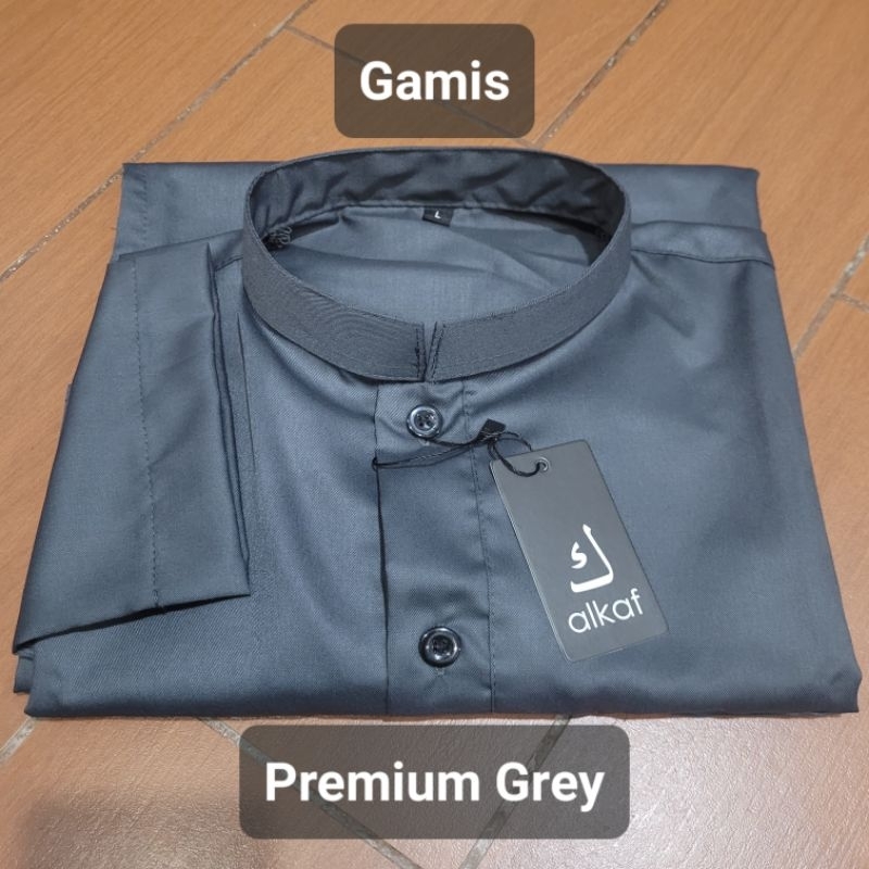 Jual Gamis pria gamis putih polos gamis hitam polos lengan panjang ...