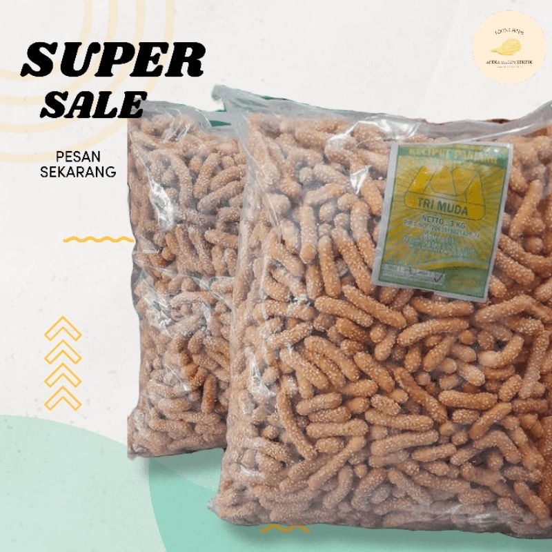 Jual Keciput panjang wijen 500gram | Shopee Indonesia