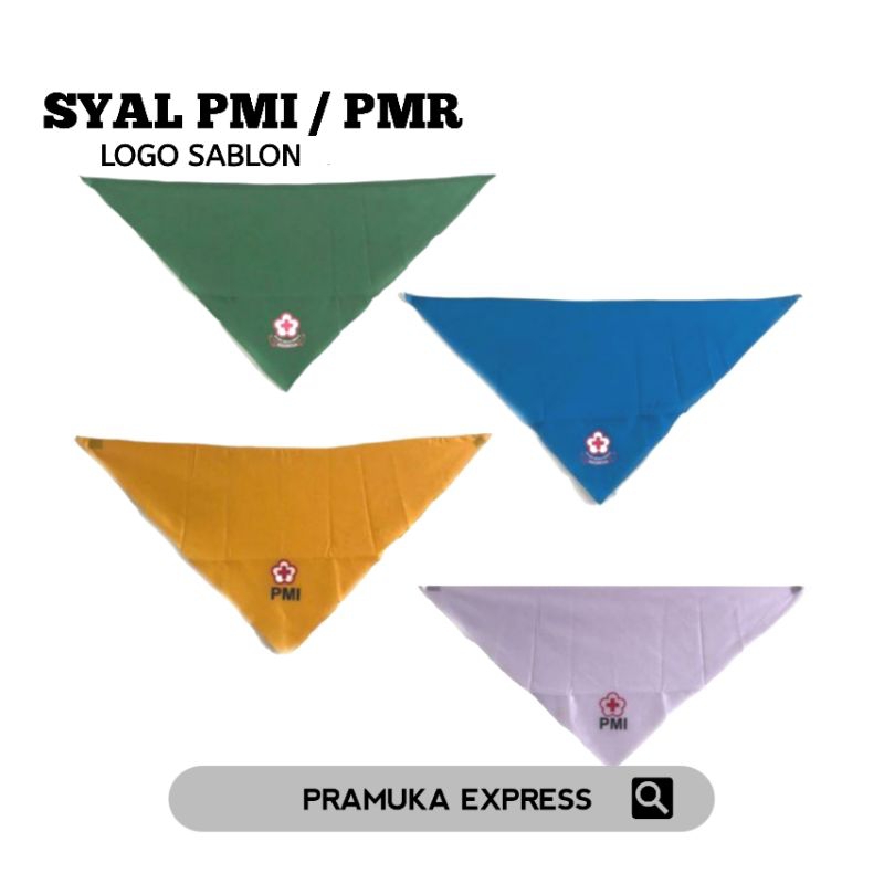Jual Syal PMI Dan PMR, Bahan Peles Sablon | Shopee Indonesia