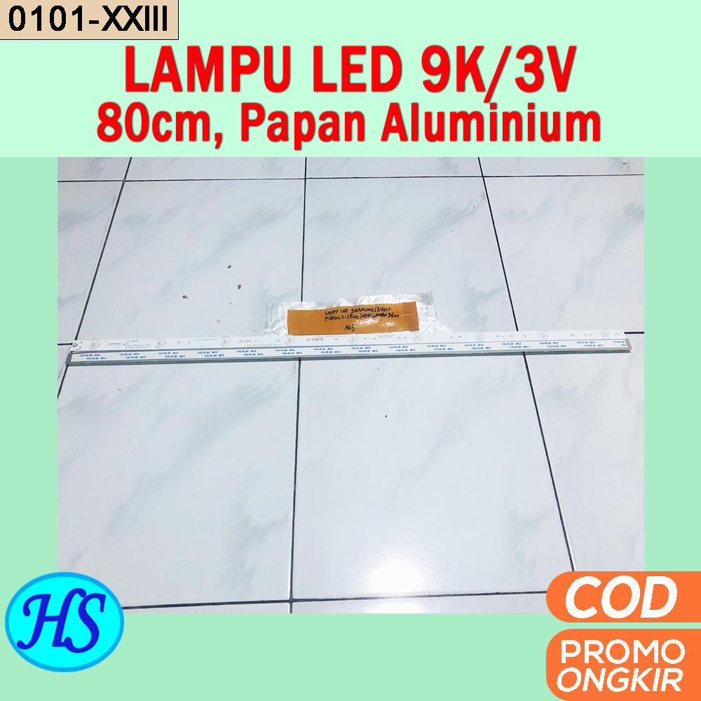 Jual Lampu led 9 kancing 3v / lampu led backlight tv 3v 9k backlight ...