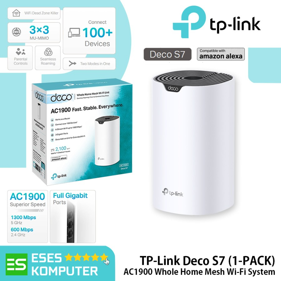 Jual TP-Link Deco S7 AC1900 Whole Home Mesh Wi-Fi System | Shopee Indonesia
