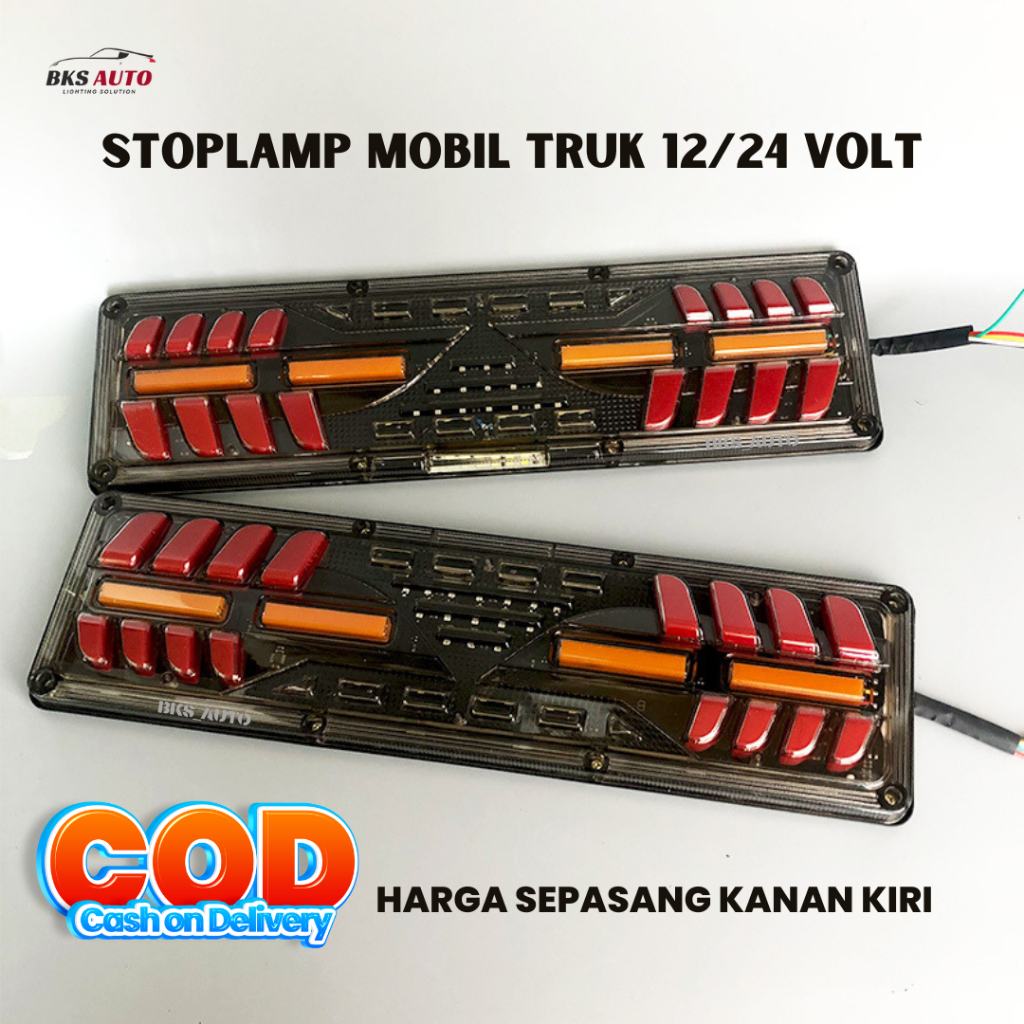 Jual Lampu stoplamp stop lamp variasi led rem sein kedip running ...