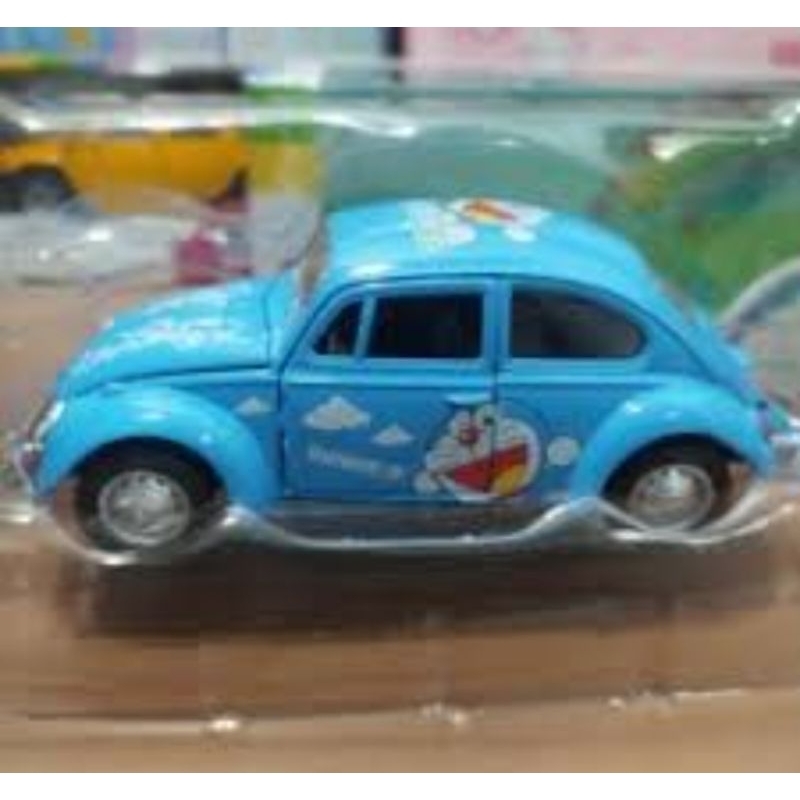 Jual miniatur asli mobil Volkswagen Dora Emon bahan besi pintu bisa ...