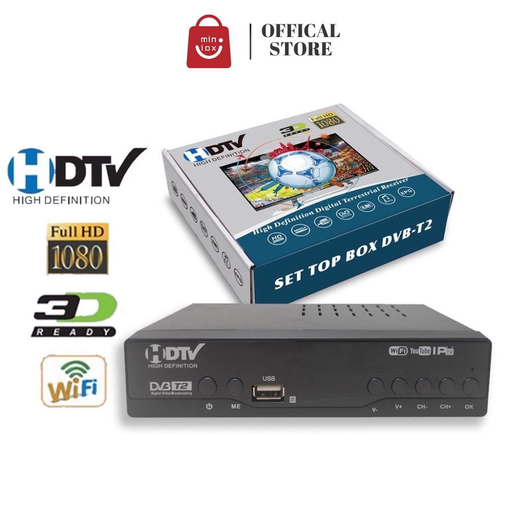 Jual Set Top Box TV Digital Receiver Penerima Siaran Full HD/ STB Wifi ...