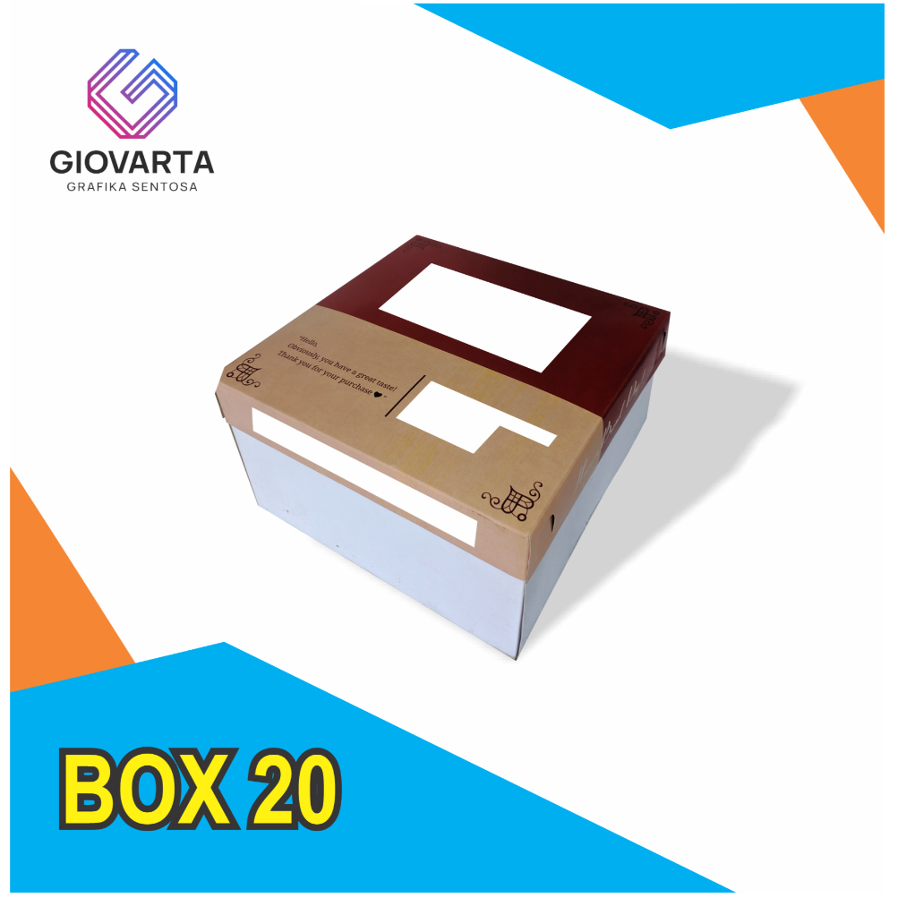 Jual Box Makanan / Paper Box / Lunch Box Paper Custom Desain Ukuran ...