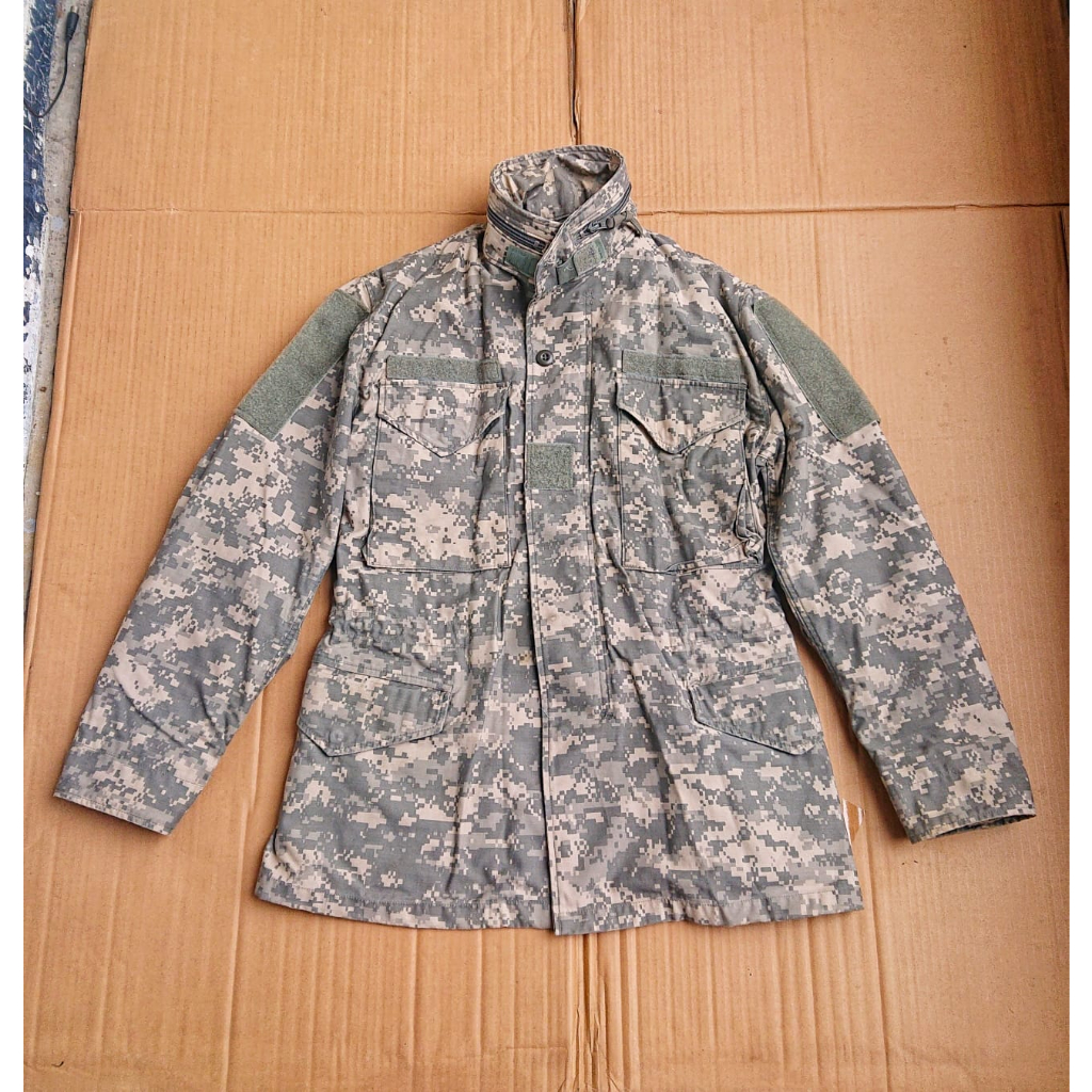 Jual Jaket M65 US Army Field Jacket – Digital Camo ACU USAF | Shopee ...