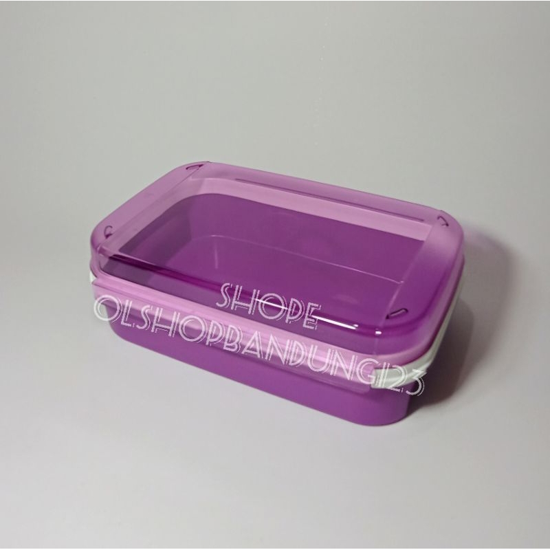 Jual BOX CONTAINER SIGNATURE TUPPERWARE UNGU | Shopee Indonesia