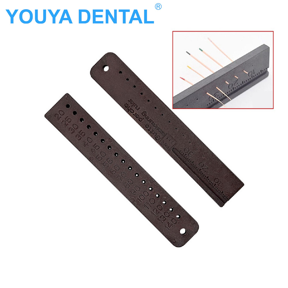 Jual youya Dental endo Ruler / Endo measuring block holder stand ...