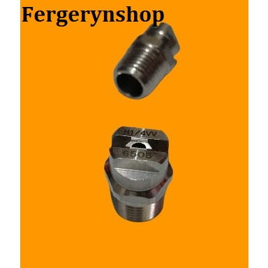 Jual Nozzle Jet Flat Fan Spray V1/4 Jet Flat Fan Spray Nozzle (1/4 6508 ...