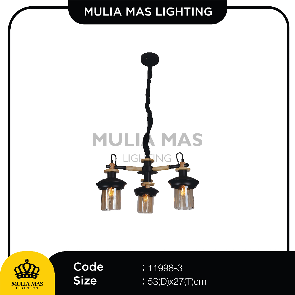 Jual Lampu Gantung Model Reverse Bohlam Art Deco Hias Ruang Tamu 11998 ...