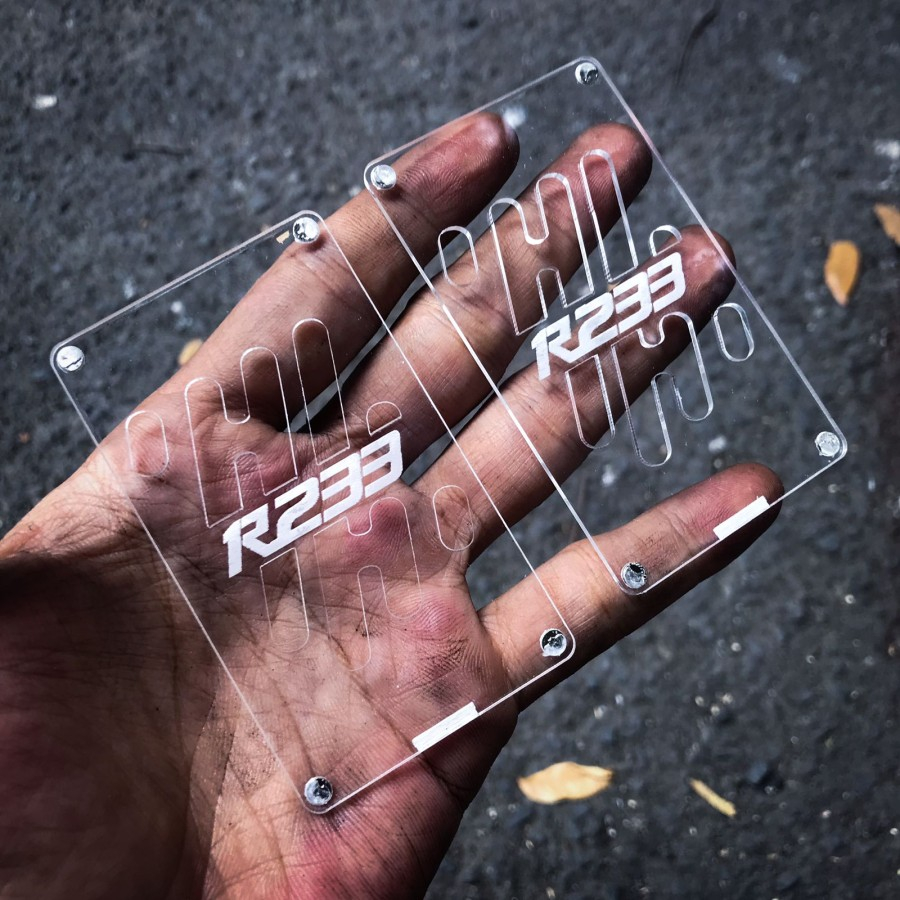 Jual Panel Clear Logo untuk R233 | Shopee Indonesia