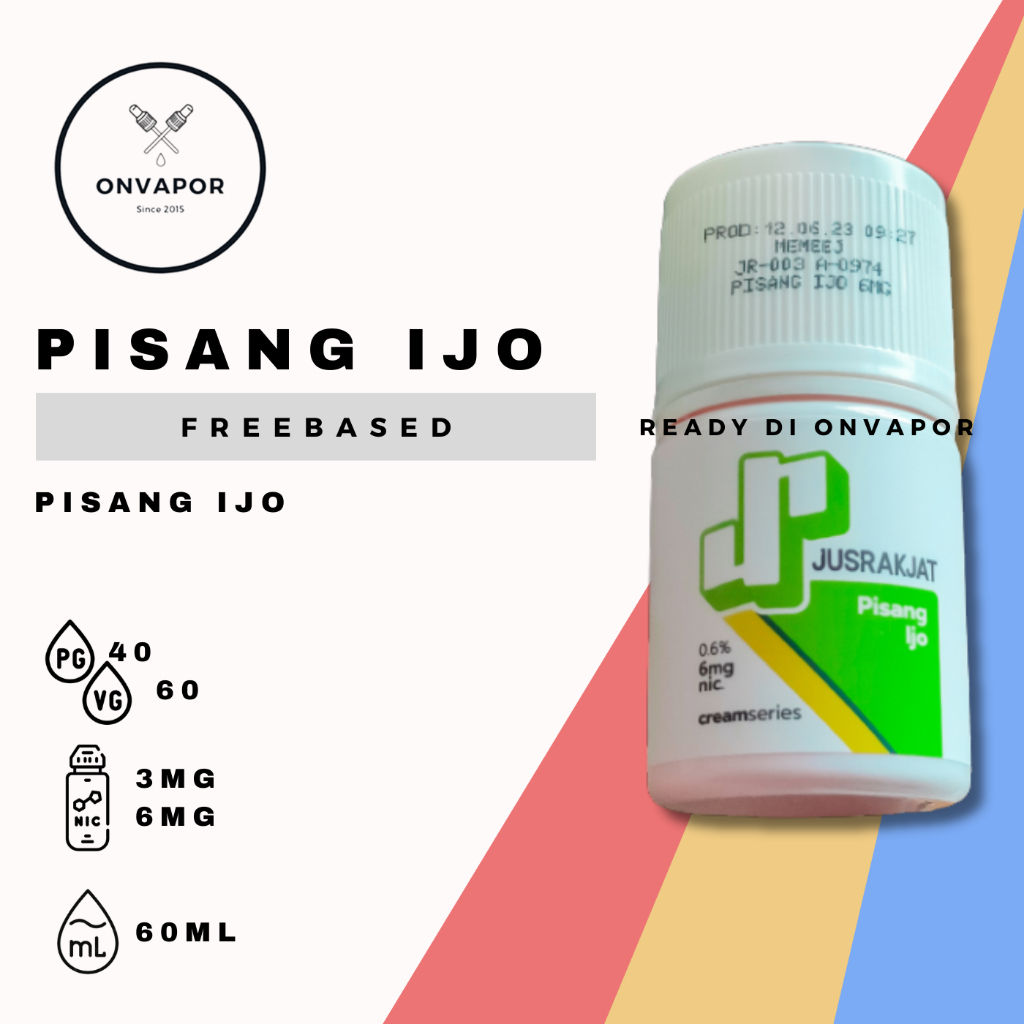 Jual Pisang Ijo Liquid Jus Rakjat Jus Rakyat Shopee Indonesia