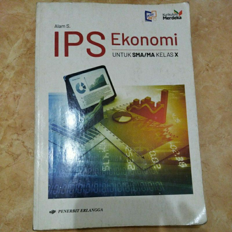 Jual Buku IPS Ekonomi Kelas 10 (kurikulum merdeka) || Alam S. || Penerbit Erlangga | Shopee ...