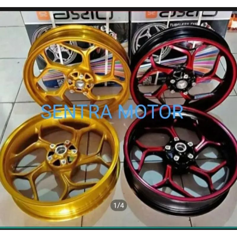 Jual VELG TAPAK LEBAR AXIO 350/450 VIXION NEW NVA NVL CB 150 R OLD MEGA ...