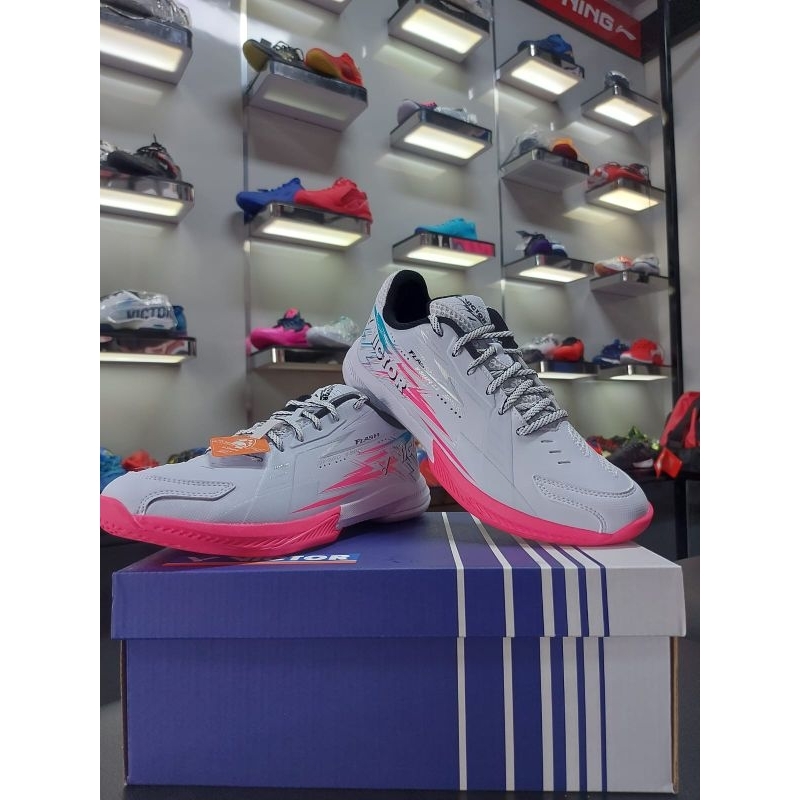 Jual Sepatu Badminton Victor FLASH Original | Shopee Indonesia