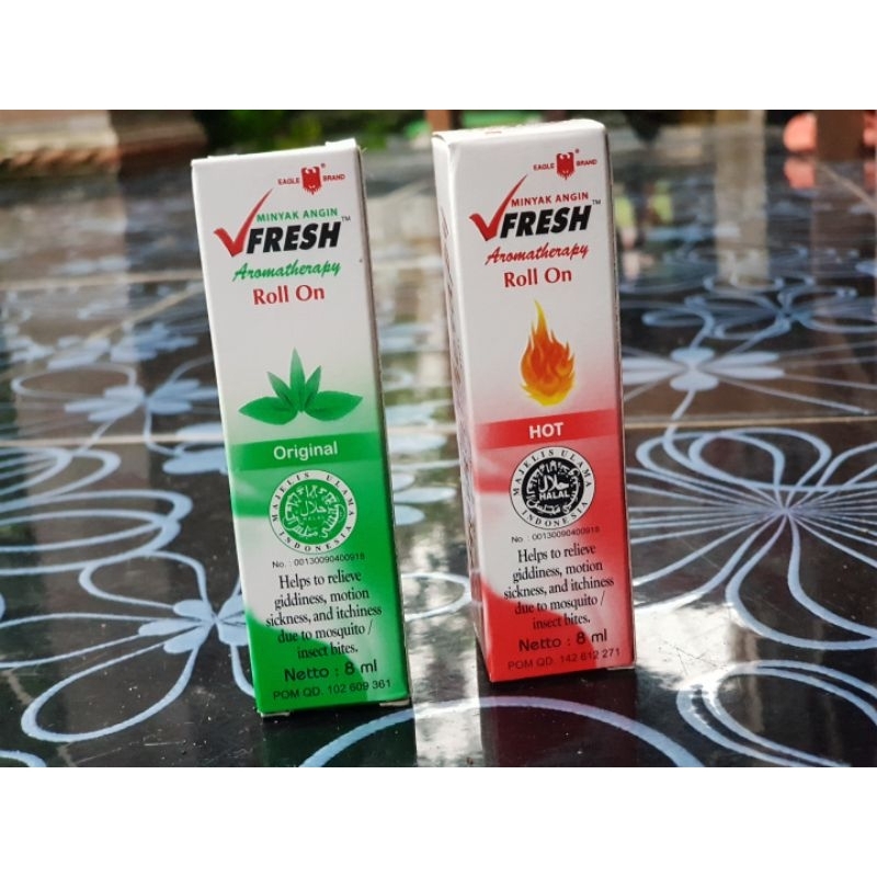 Jual V FRESH MINYAK ANGIN AROMA TERAPI 10ml | Shopee Indonesia