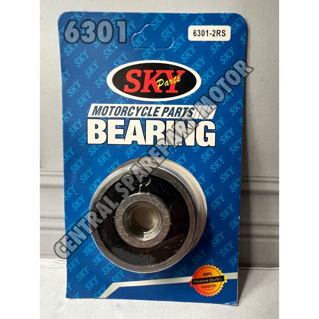 Jual BEARING BERING LAHAR 6301 MOTOR KHARISMA REVO SATRIA SUPRA X 125 ...