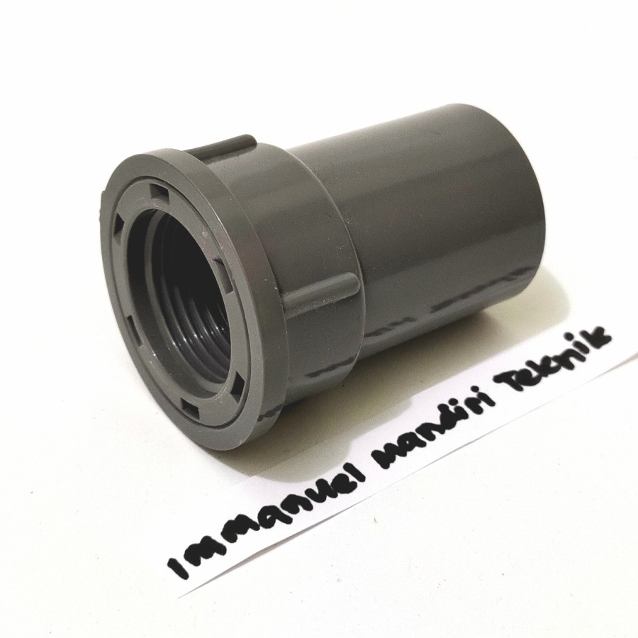 Jual Sok drat dalam 1 inch Rucika pvc / SDD Rucika pvc 1 inch | Shopee ...