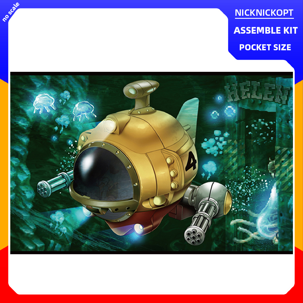 Jual Metal Slug 3 Assemble Vehicle Kit Skala Pocket Size Model Kit ...