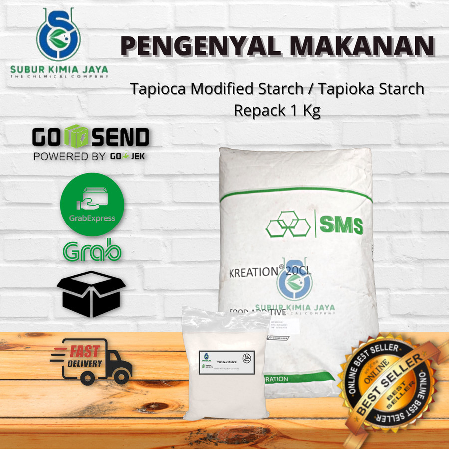 Jual Pati Tapioka Termodifikasi / Modified Tapioca Starch 1 KG | Shopee ...
