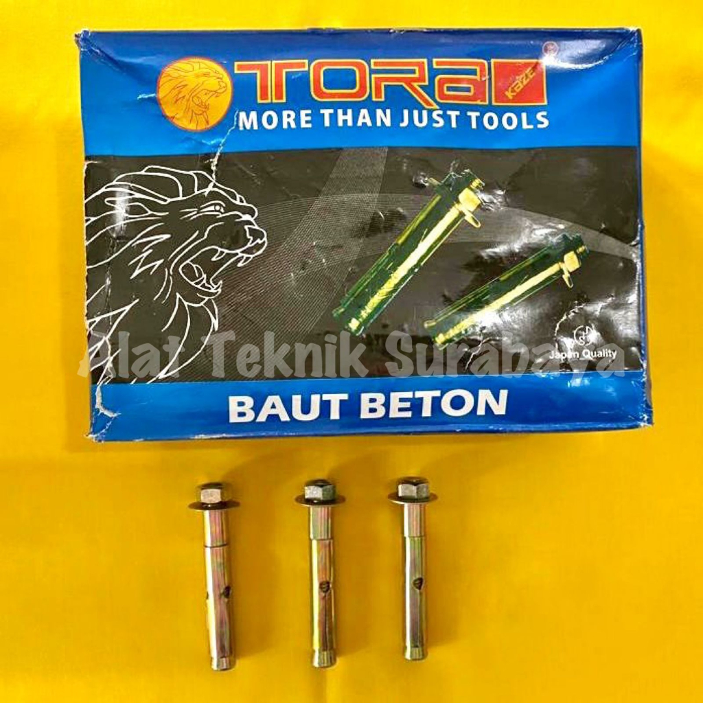 Jual 1 KOTAK DYNA BOLT TORA 8 10 12 X 40 50 60 65 75 77 85 99 MM PAKU ...