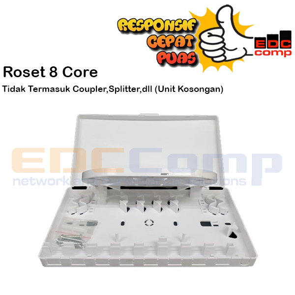 Jual Roset Fiber Optic 8 Core kosongan|Roset FO 8 Core | Shopee Indonesia