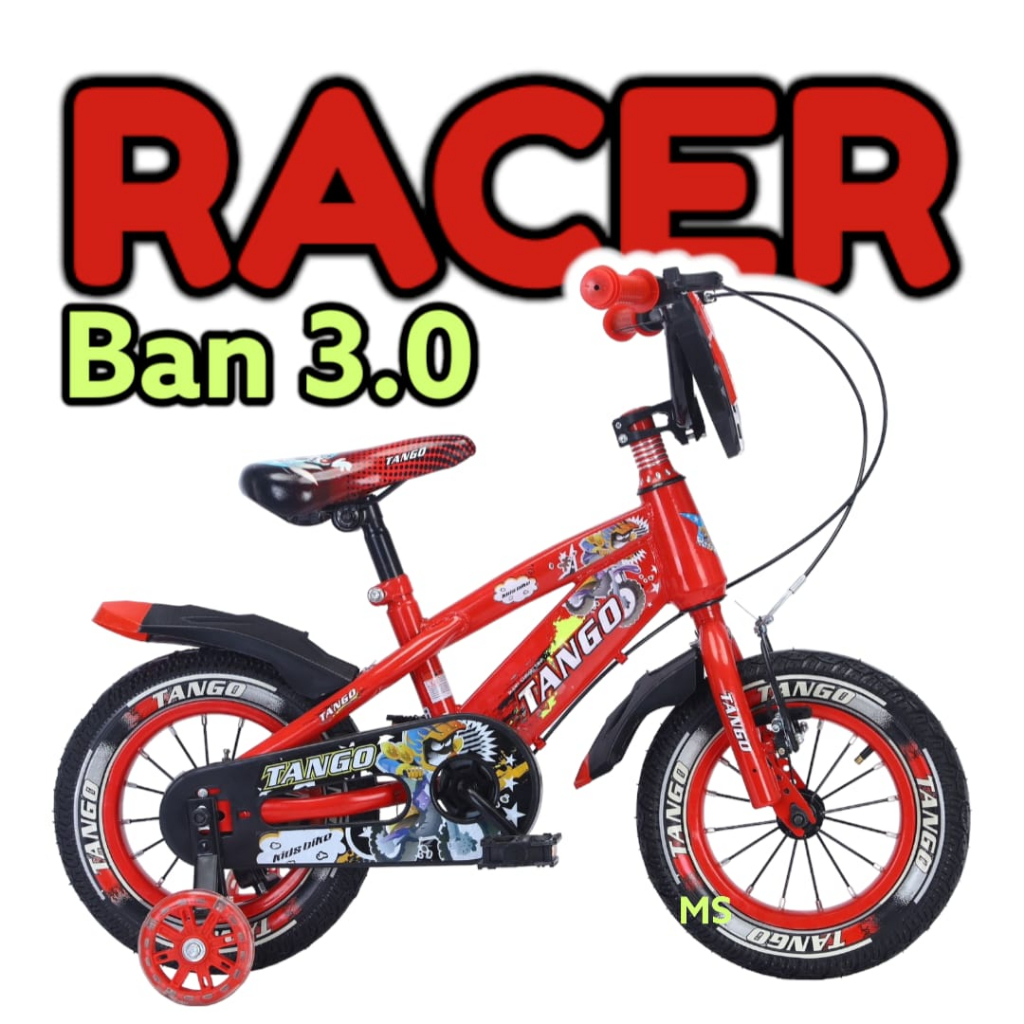 Jual Sepeda Anak BMX Tango Racer Ban Jumbo 3.0 Ukuran 12/16/18 Inch ...