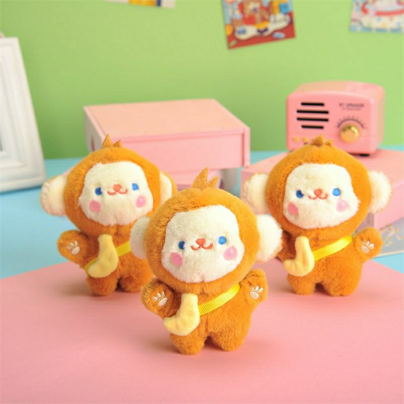 Jual GANTUNGAN KUNCI MIX VARIAN BONEKA PLUSH BEBEK MONKEY BEAR RANDOM ...
