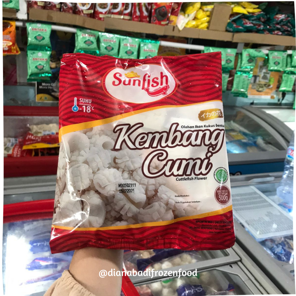 Jual SUNFISH Kembang Cumi 500gr | Shopee Indonesia