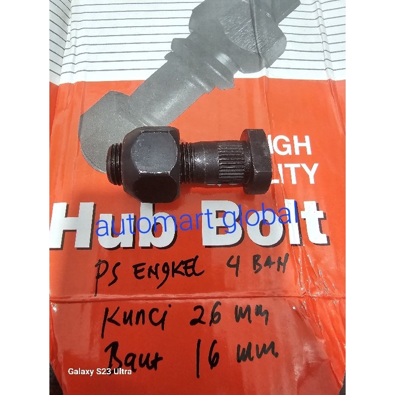 Jual Baut roda Mitsubishi t200 ps100 canter engkel ban | Shopee Indonesia